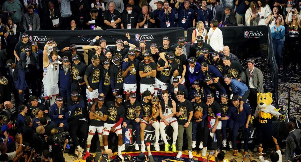Los Nuggets rompen la maldición más larga de la NBA: 46 años sin anillo ...