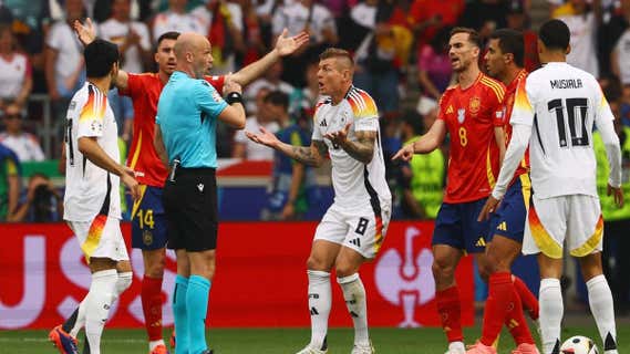 ¿Quién es Anthony Taylor, el árbitro inglés del España - Alemania que ...